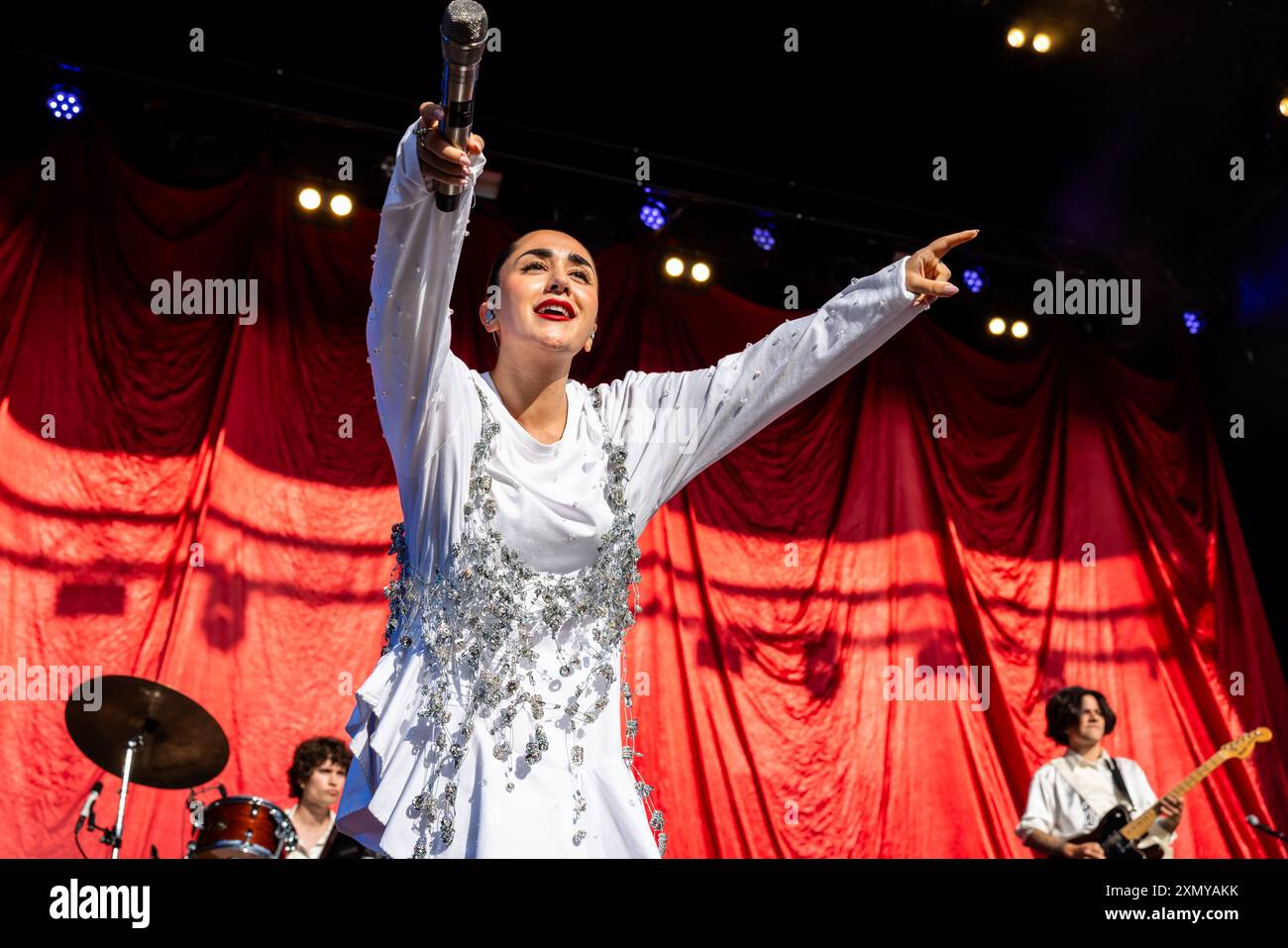 Fredrikstad, Norway. 25th, July 2024. The Swedish-Norwegian-Iranian ...