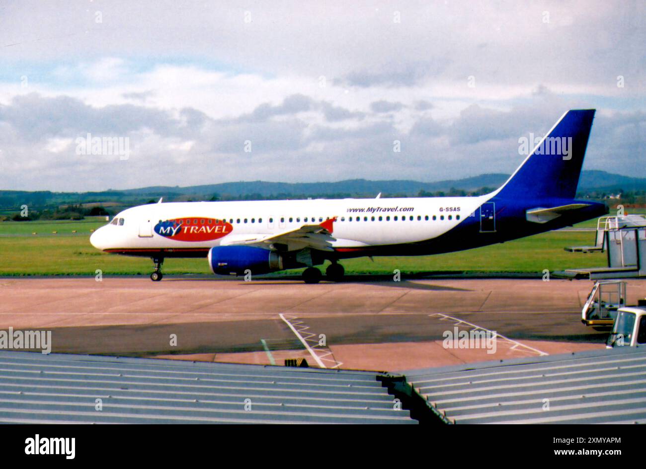 Airbus A320-231 D-ACAF (msn 444), of Fly Fti Date: circa 2000 Stock ...