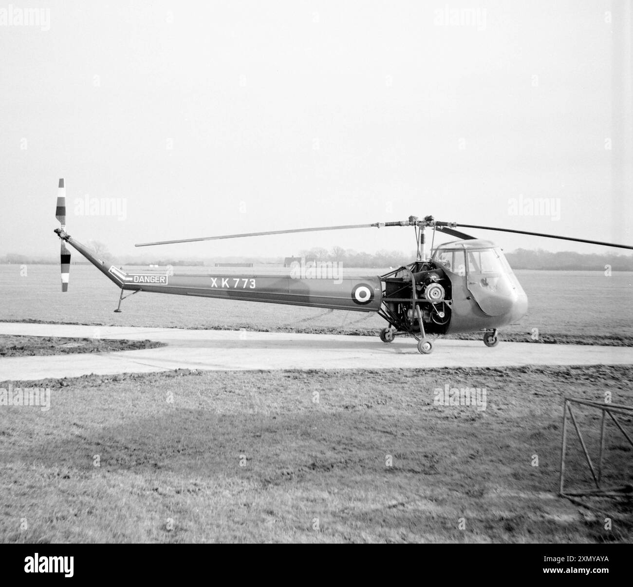 Saunders-Roe Skeeter XK773 Stock Photo - Alamy