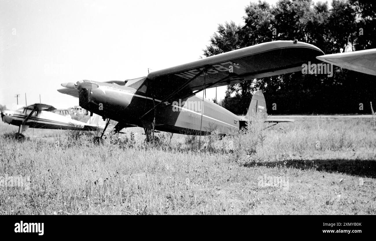 Fairchild F-24C Argus N15387 'Maggieâ€™s Pride' Stock Photo - Alamy