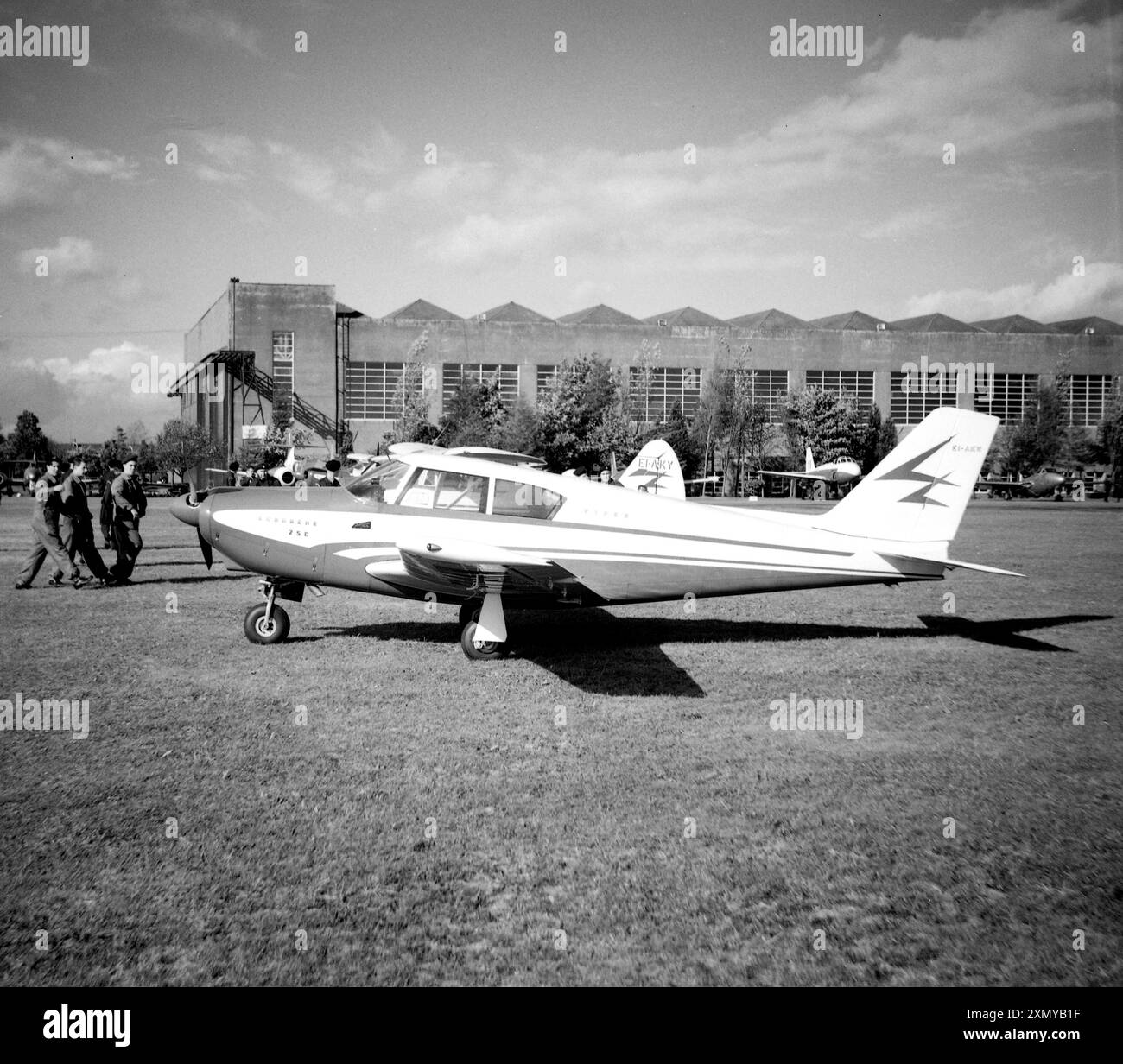 Piper PA-24 Comanche EI-AKW Stock Photo - Alamy