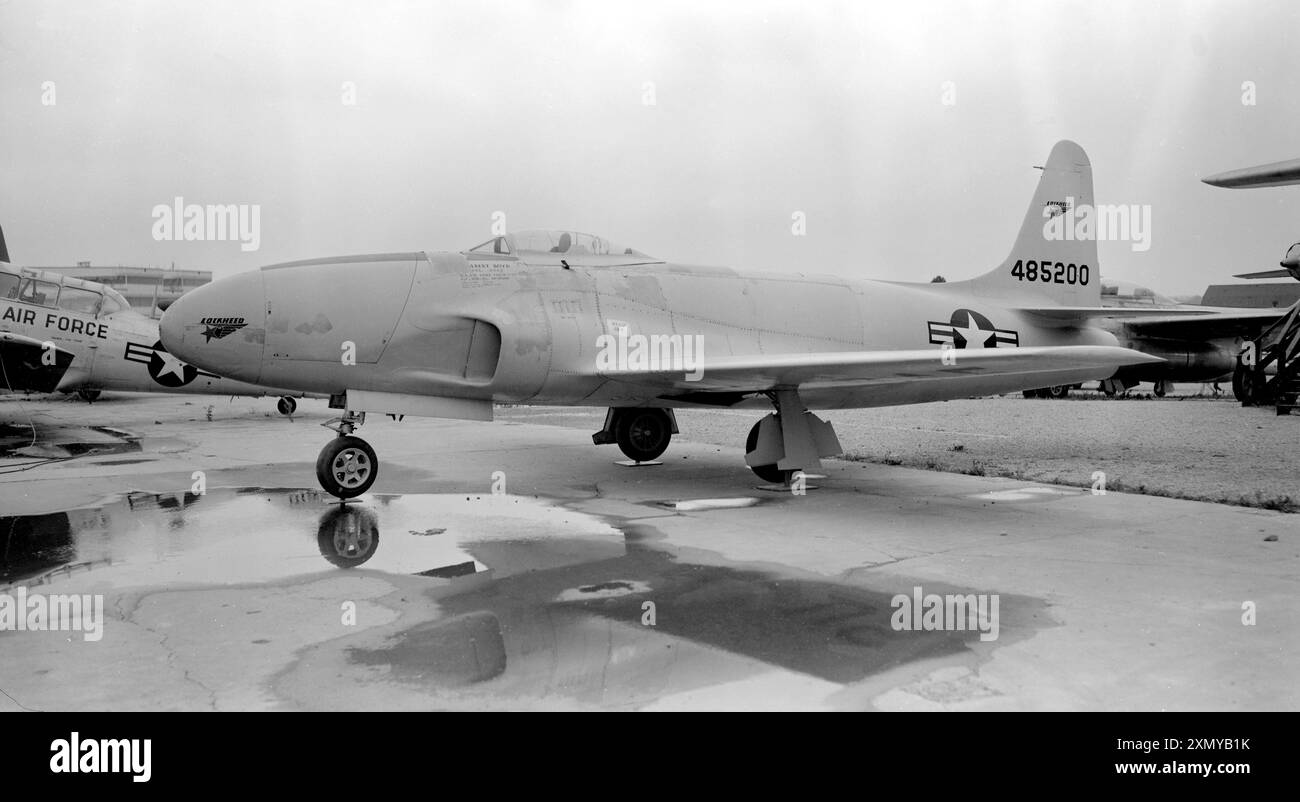 Lockheed P-80R 44-85200 "Racey Stock Photo - Alamy