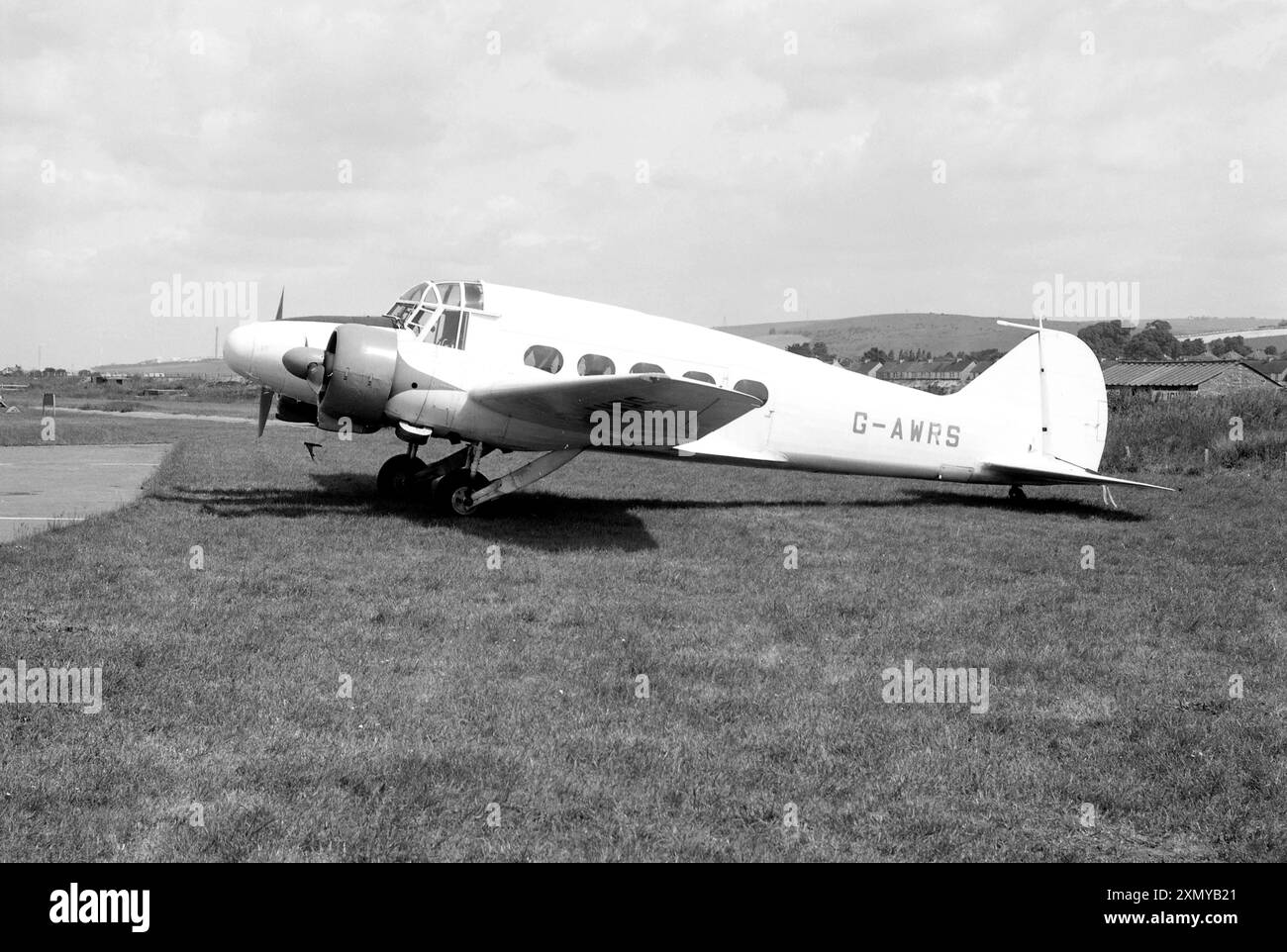 Avro Anson 19 G-AWRS Stock Photo - Alamy