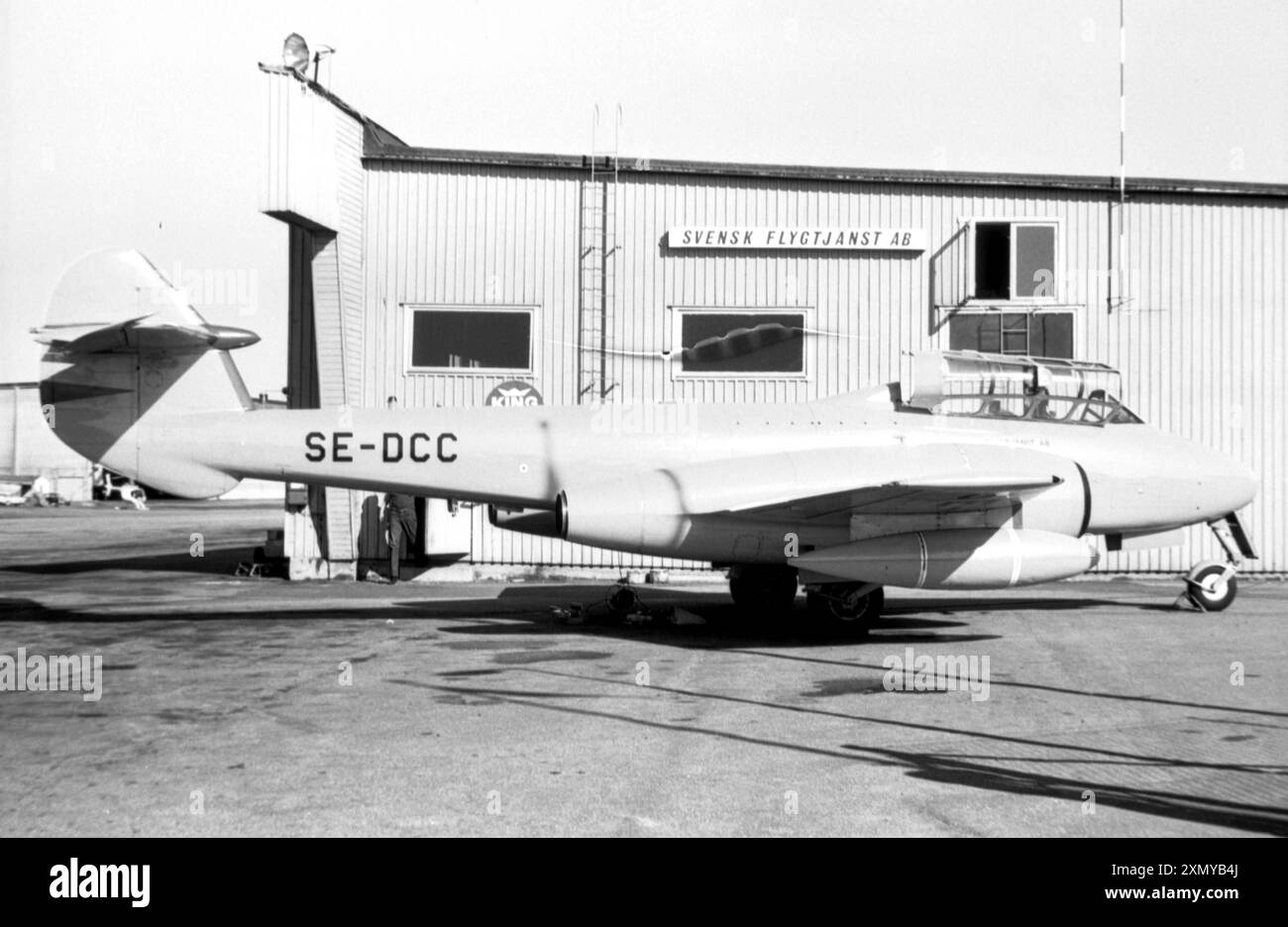 Gloster meteor Black and White Stock Photos & Images - Alamy
