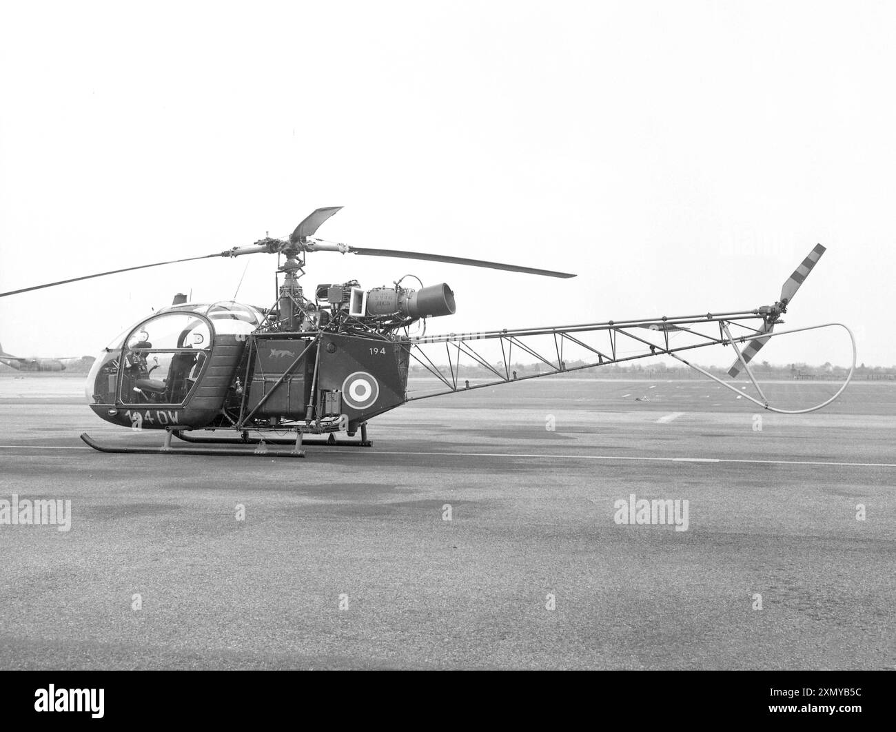 Sud Aviaition SE.3130 Alouette II 194DW Stock Photo - Alamy