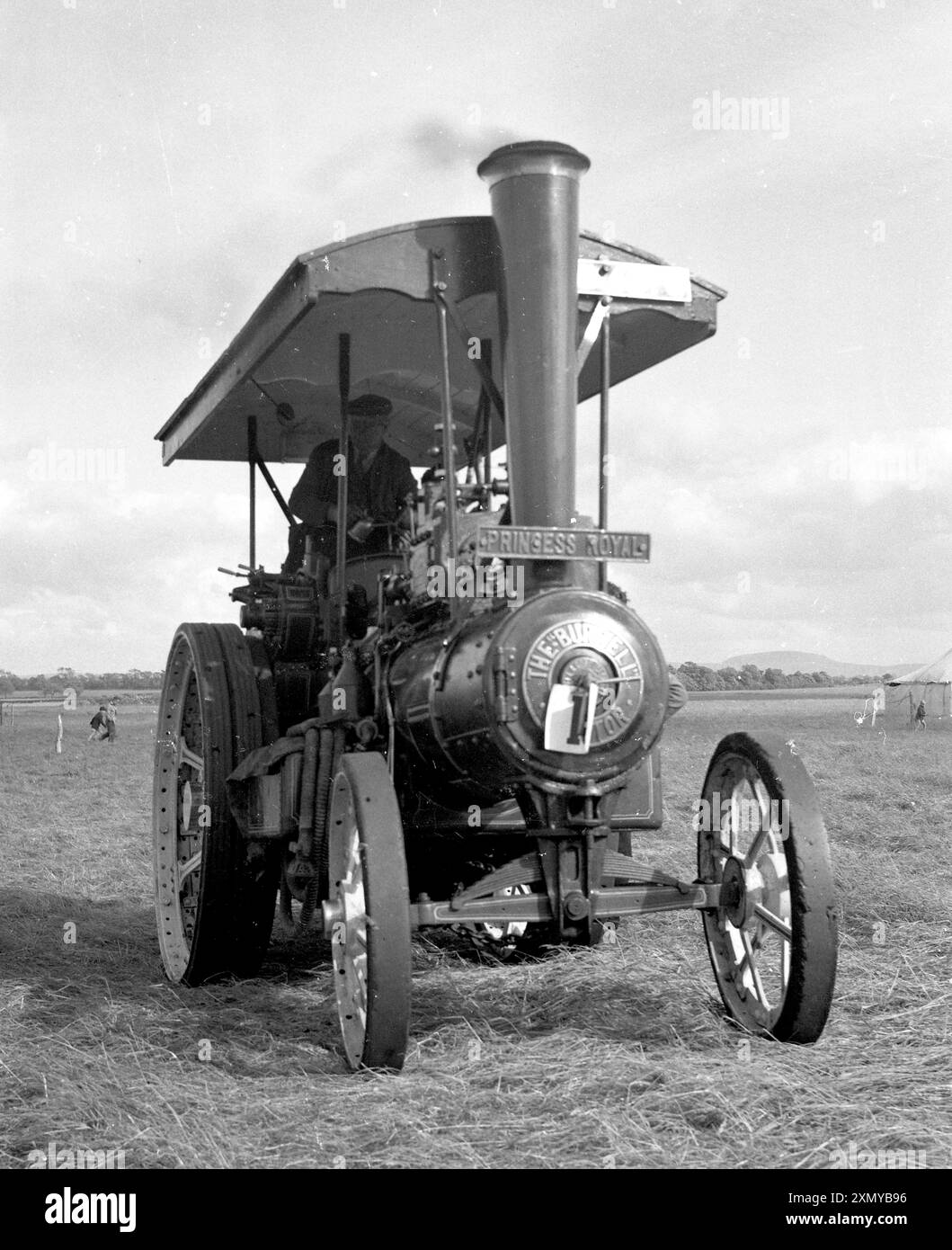 Burrell Showman's Road Locomotive - 'Princess Royal' Stock Photo - Alamy