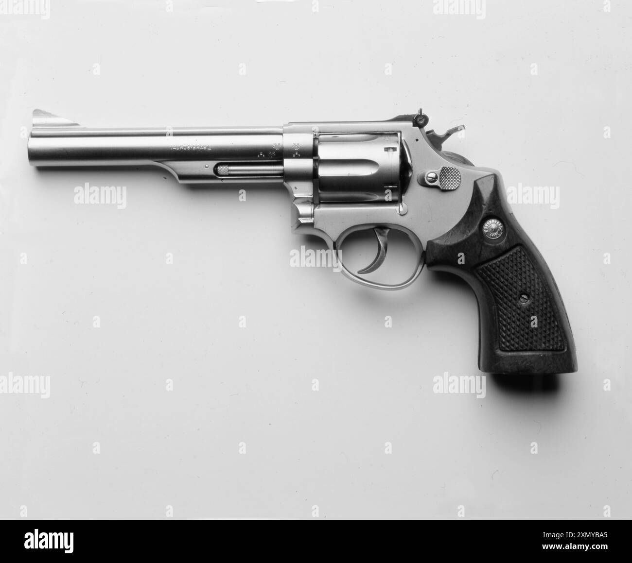 Revolver firearm Black and White Stock Photos & Images - Alamy