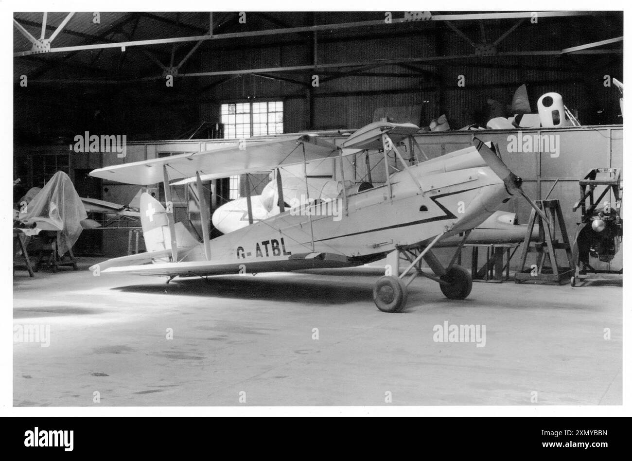 de Havilland DH.60G Gipsy Moth G-ATBL Stock Photo - Alamy