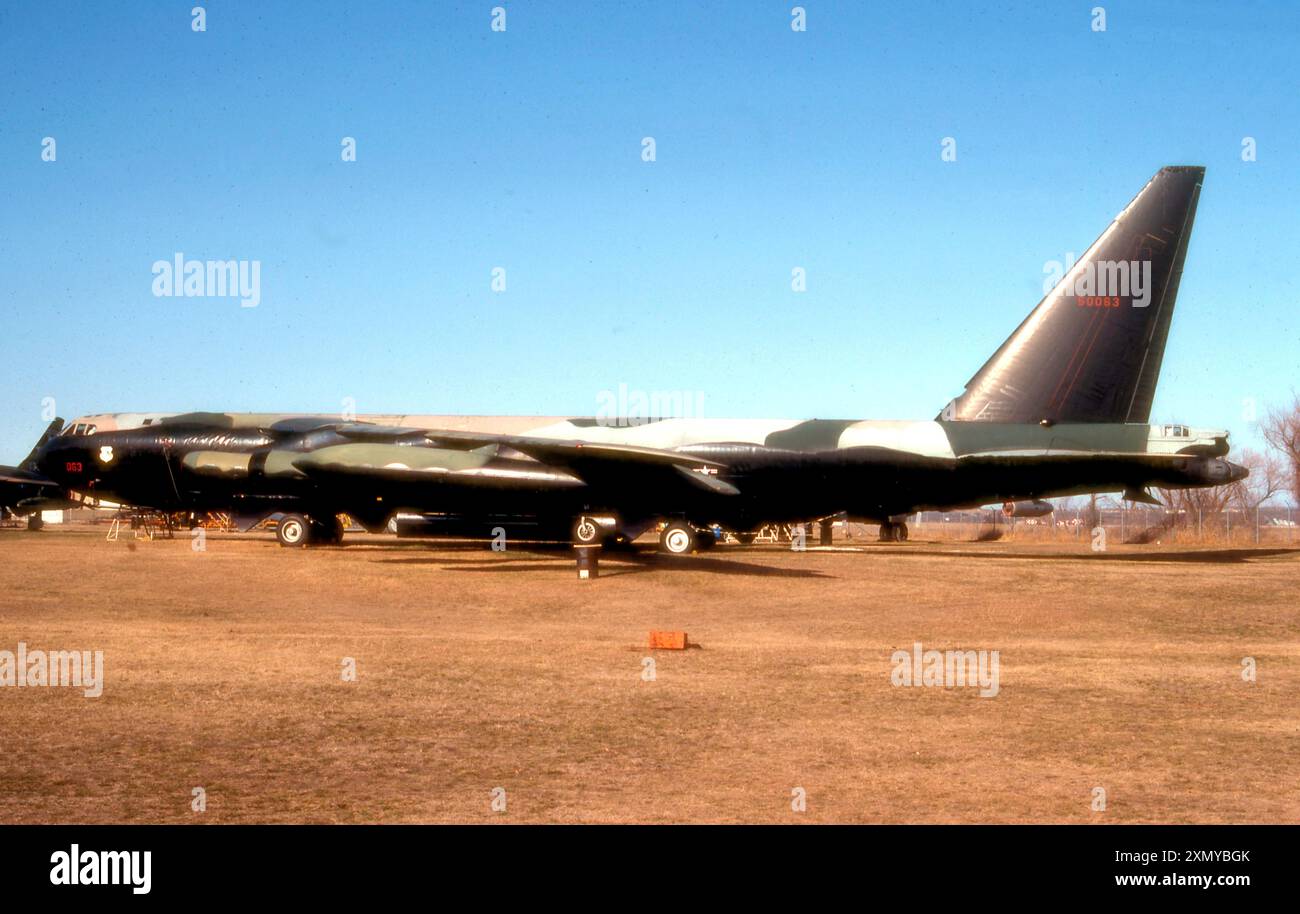 Boeing B-52D Stratofortress 55-0063 Stock Photo - Alamy