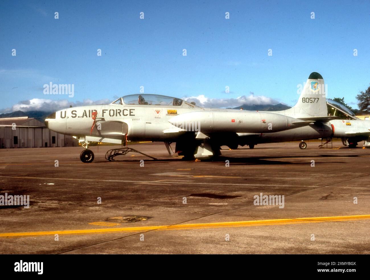 Lockheed T-33A 58-0577 Stock Photo - Alamy