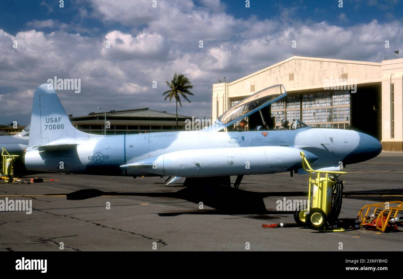 Lockheed T-33A 57-686 Stock Photo - Alamy