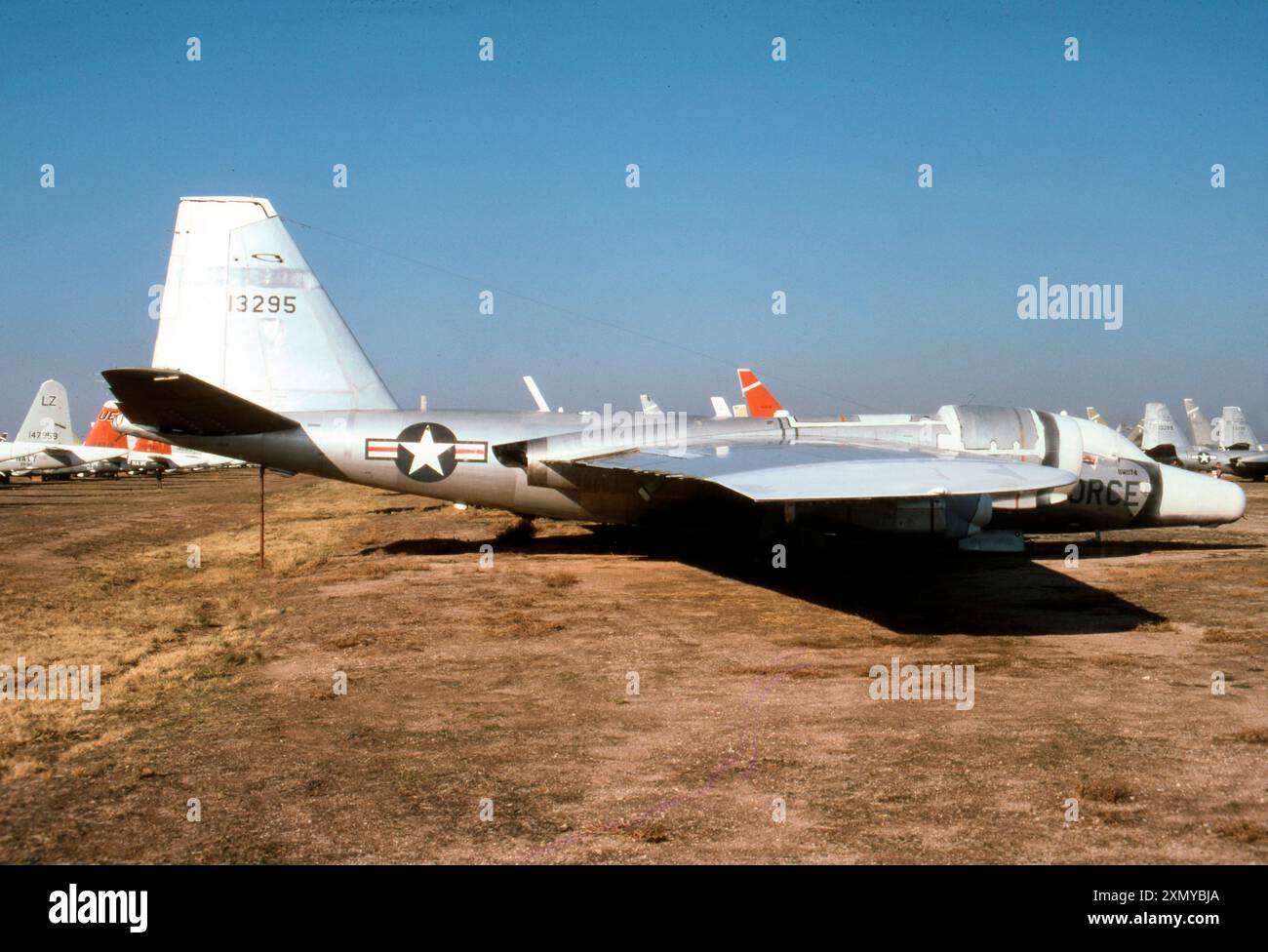 Martin - General Dynamics RB-57F 63-13295 Stock Photo - Alamy