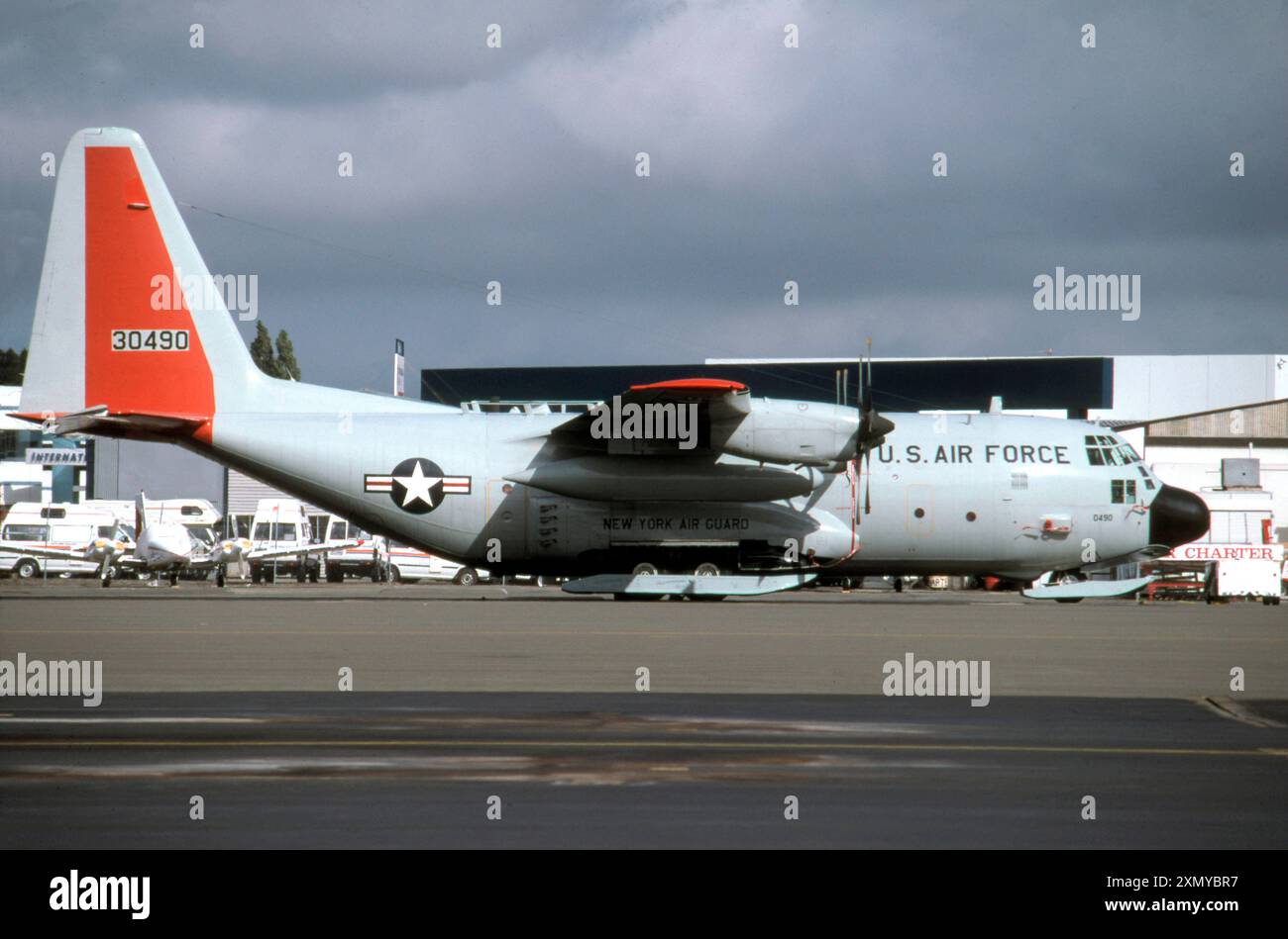 Lockheed LC-130H Hercules 83-0490 'Pride of Clifton Park' Stock Photo ...