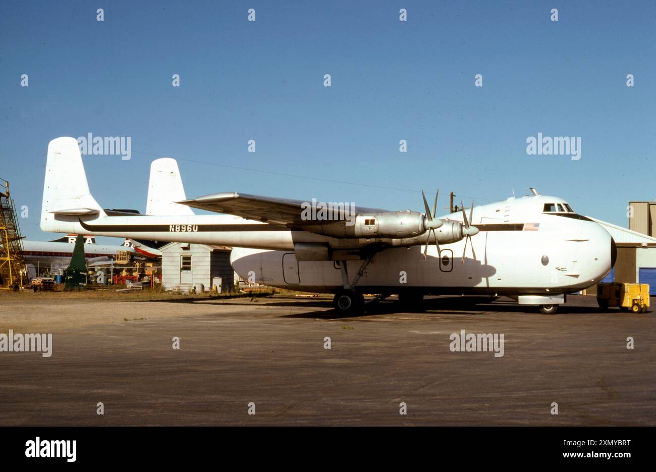 Armstrong Whitworth AW650 Argosy 102 N896U Stock Photo - Alamy