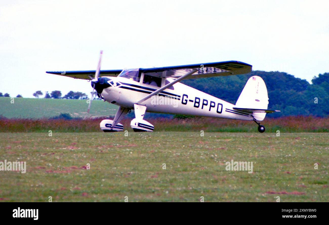 Luscombe 8A Silvaire G-BPPO Stock Photo - Alamy