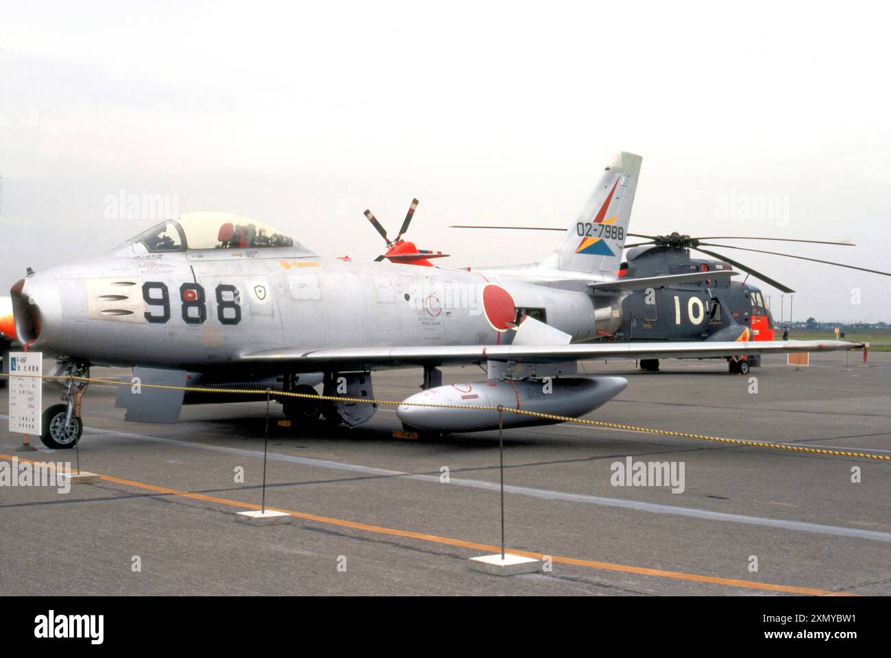 North American F-86F Sabre 02-7988 Stock Photo - Alamy