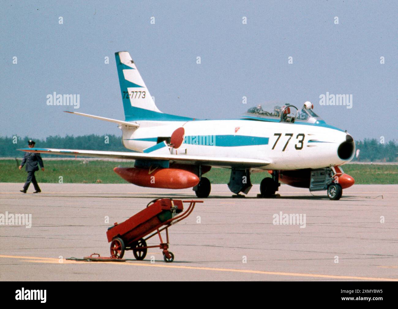 North American F-86F Sabre 72-7773 Stock Photo - Alamy
