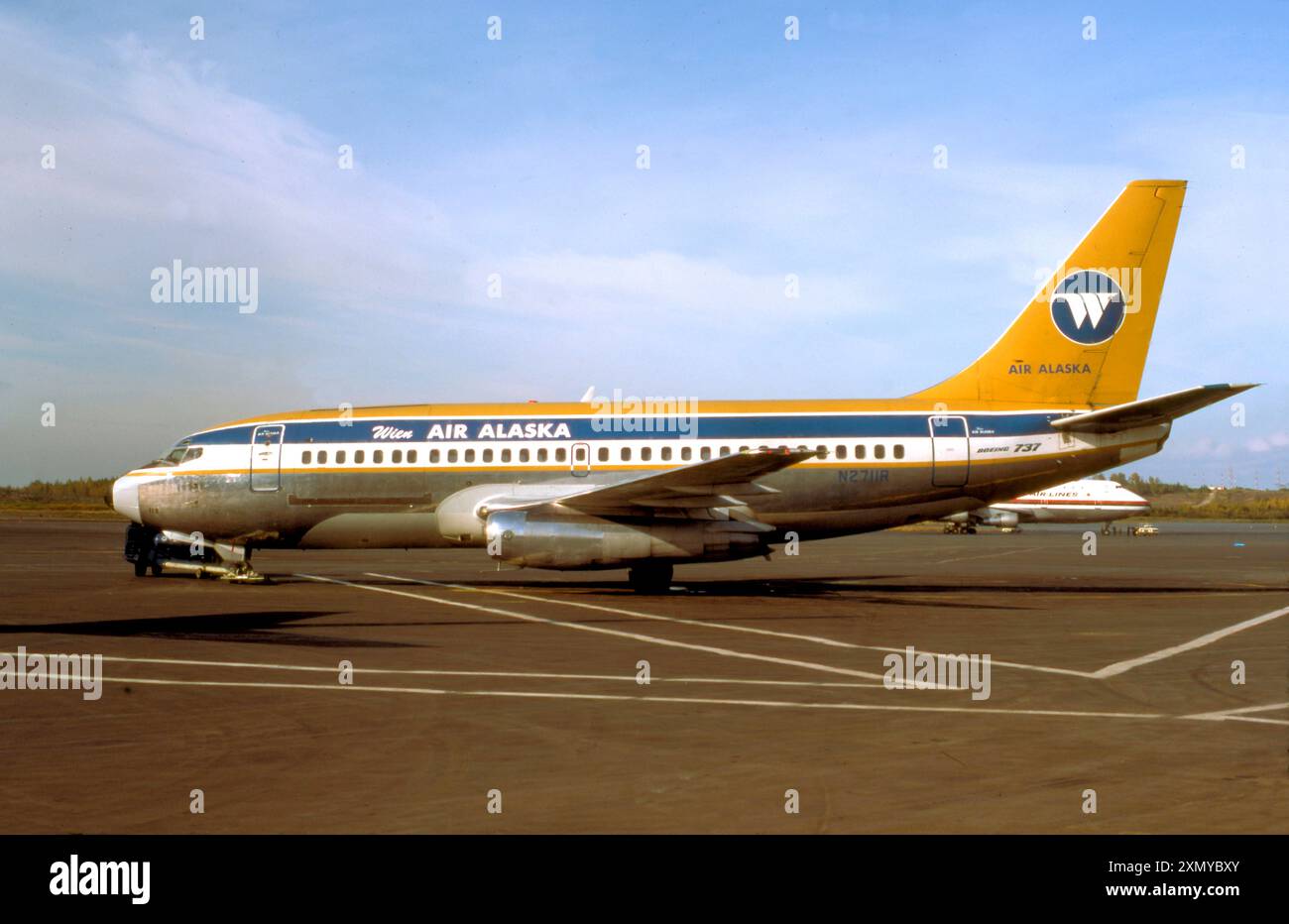 Boeing 737-202C N2711R Stock Photo - Alamy