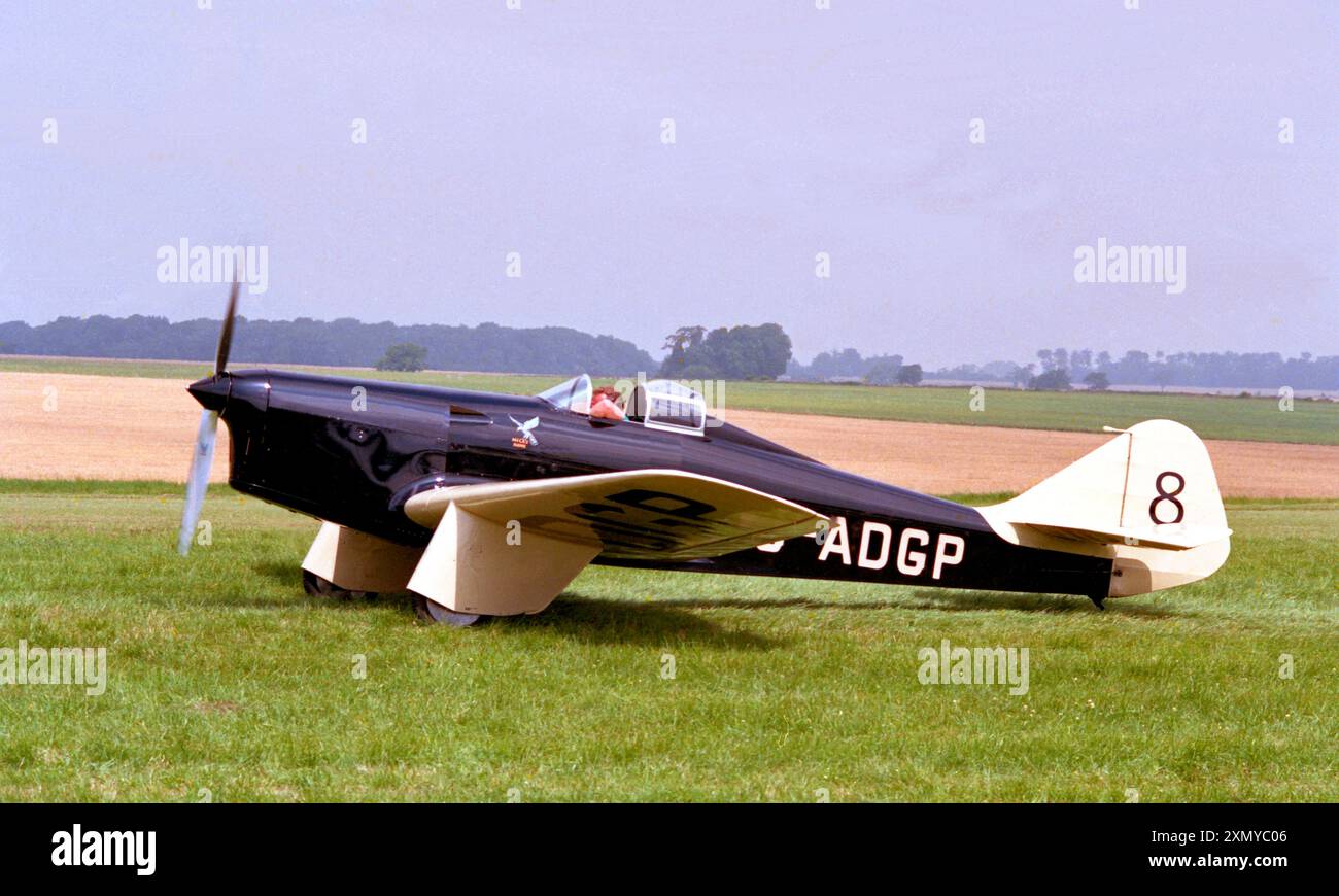 Miles M.2L Hawk Speed Six G-ADGP Stock Photo - Alamy