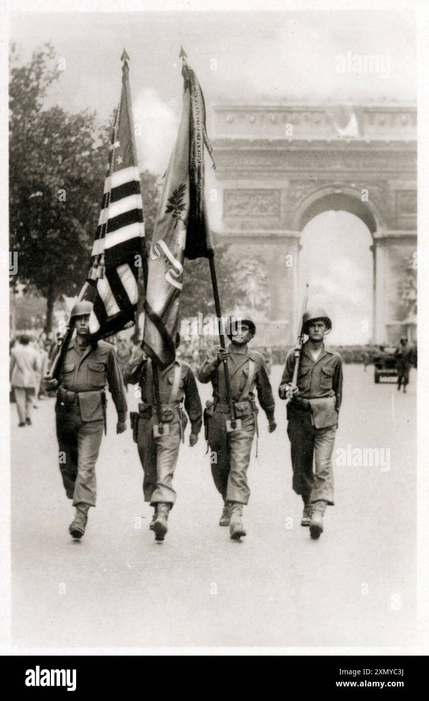 WW2 - Liberation of Paris -Â Stock Photo - Alamy