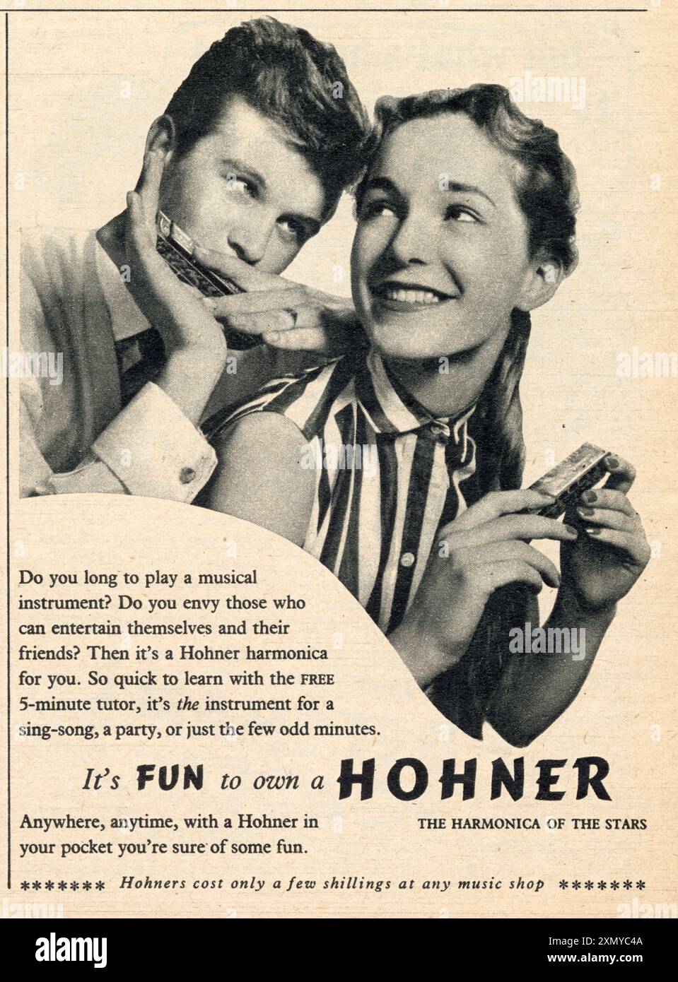 Historical music advertisements hi-res stock photography and images - Alamy