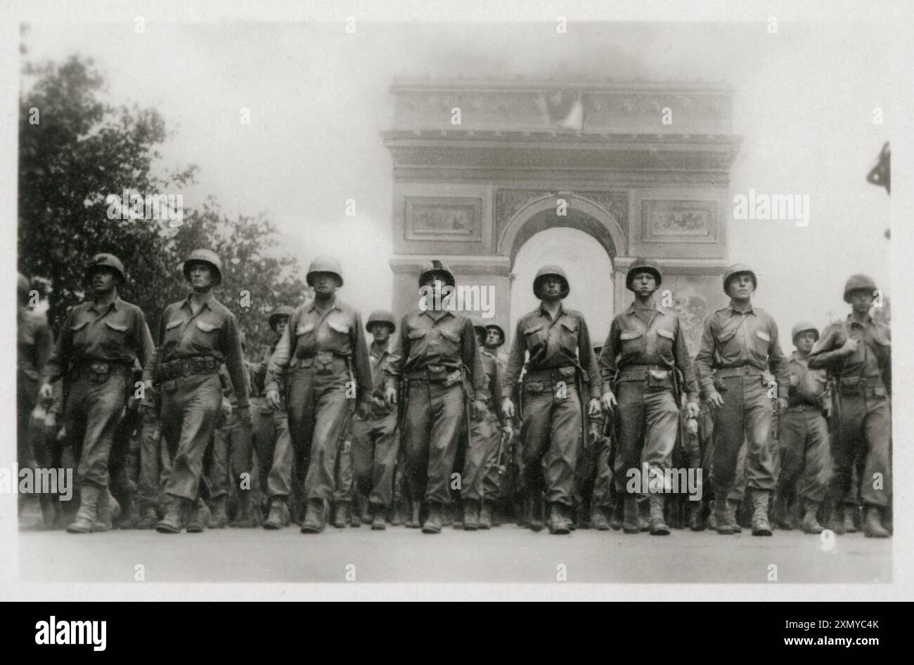 WW2 - Liberation of Paris Stock Photo - Alamy