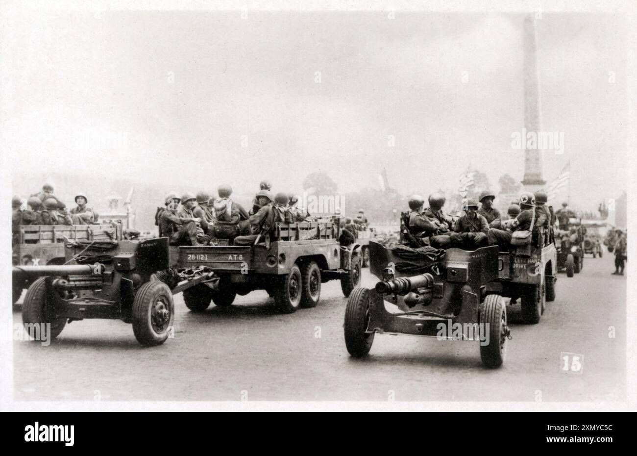 WW2 - Liberation of Paris Stock Photo - Alamy