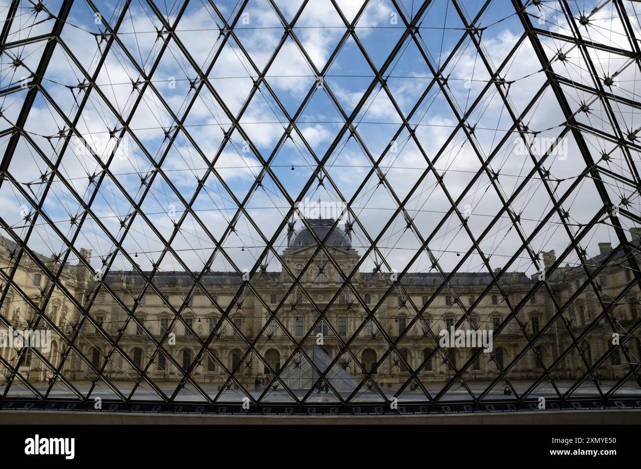 Louvre museum, Paris, France, Europe Stock Photo - Alamy