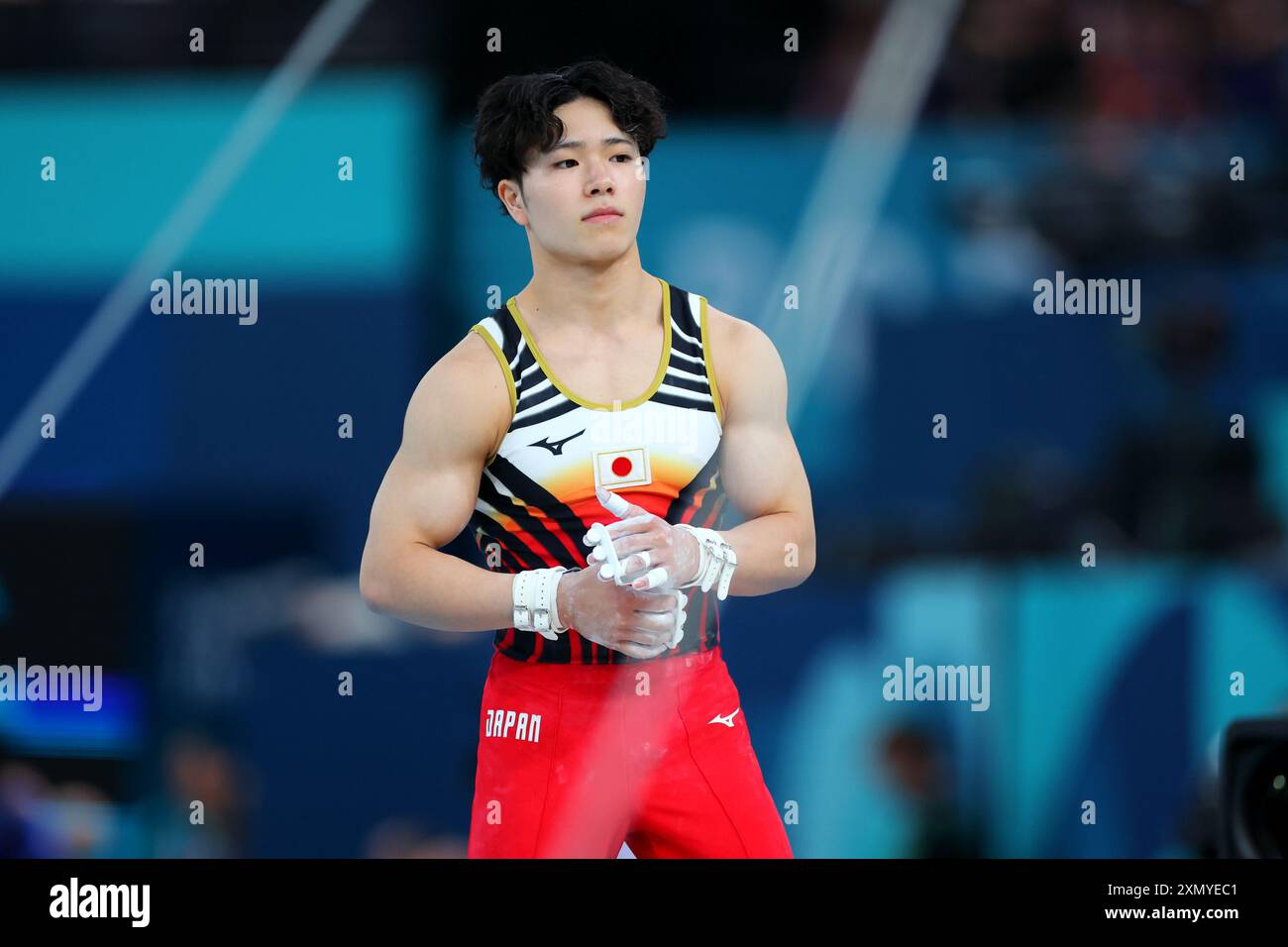 Paris, France. 29th July, 2024. Shinnosuke Oka (JPN) Gymnastics ...