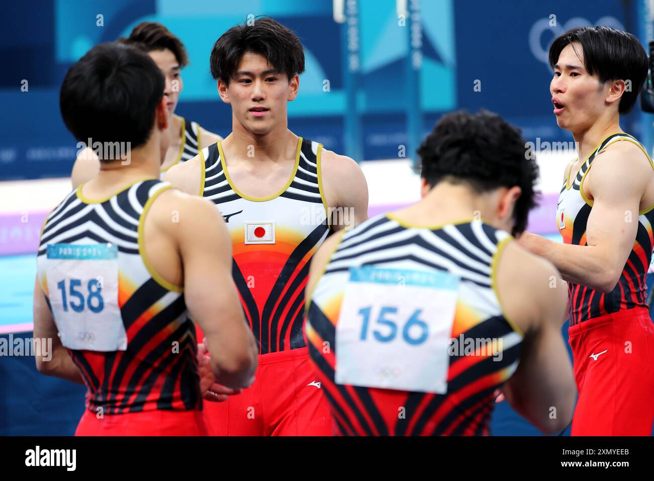 Paris, France. 29th July, 2024. Daiki Hashimoto & Japan team group (JPN) Gymnastics - Artistic ...