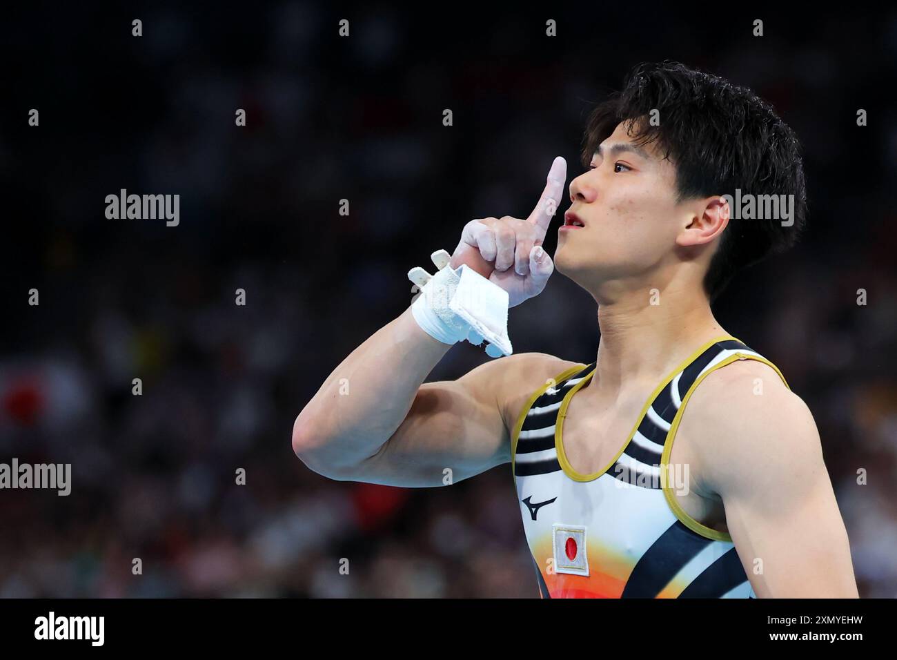 Paris, France. 29th July, 2024. Daiki Hashimoto (JPN) Gymnastics - Artistic : Men's Team Final ...