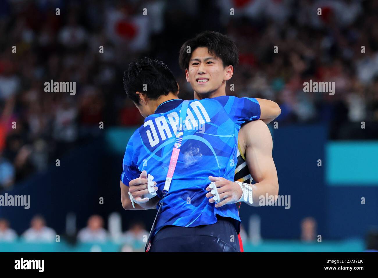Paris, France. 29th July, 2024. Daiki Hashimoto (JPN) Gymnastics - Artistic : Men's Team Final ...