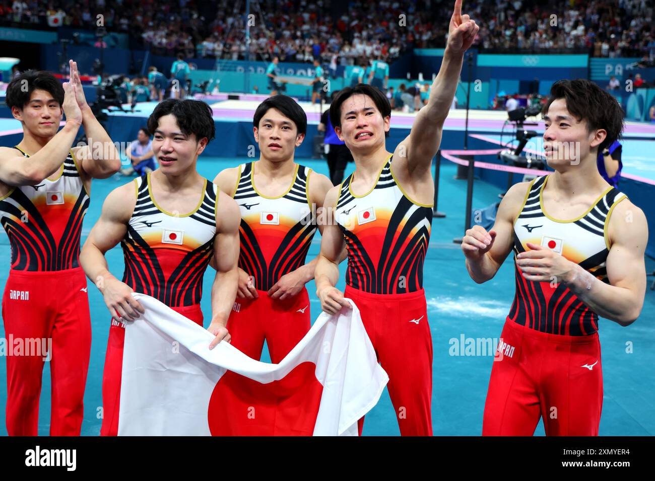 Japan team group (JPN), JULY 29, 2024 - Gymnastics - Artistic : Men's ...