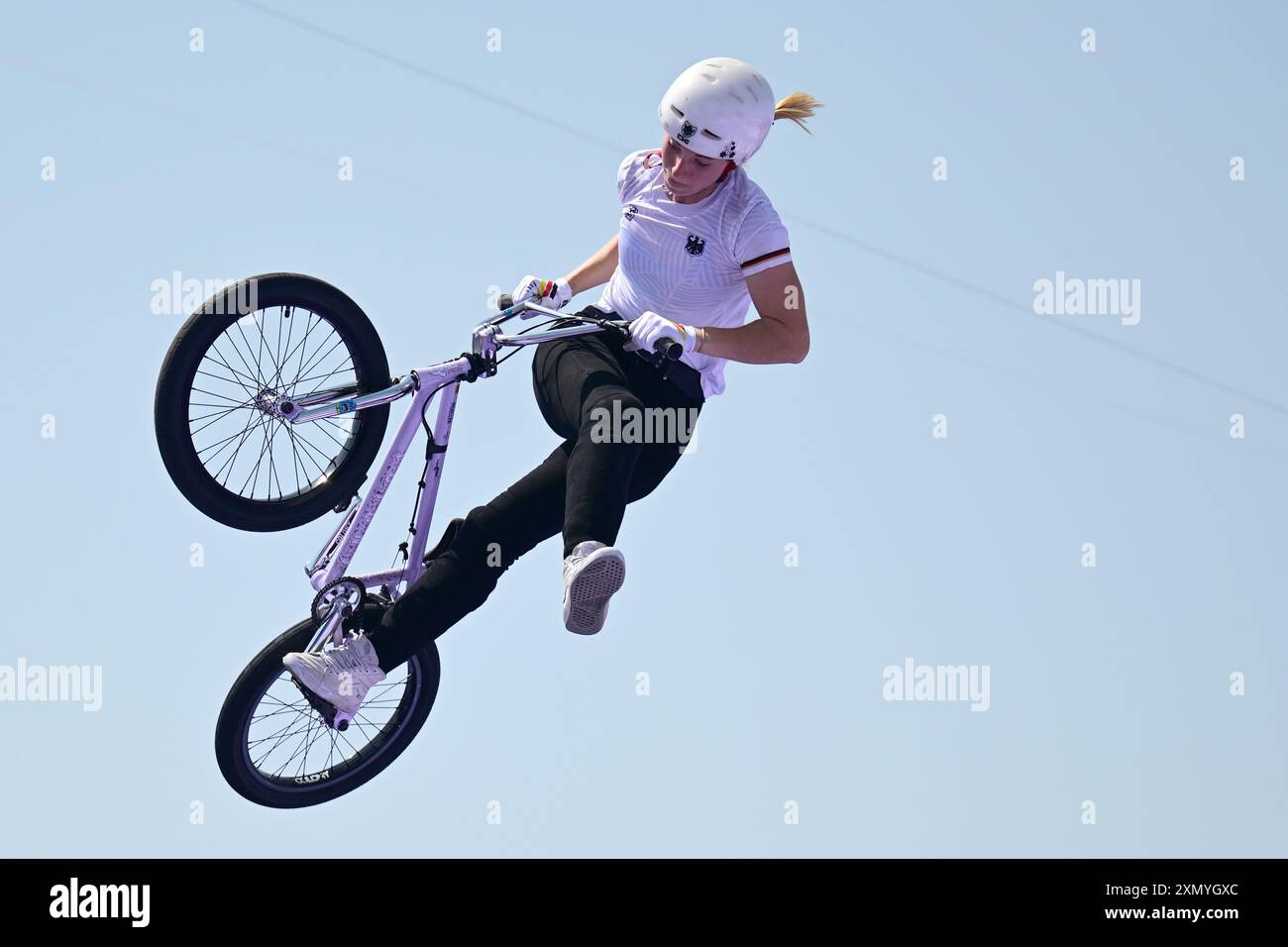 Versailles, France. 30th July, 2024. Olympia, Paris 2024, Cycling, BMX ...