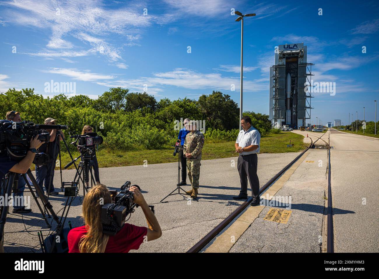 ULA Vice President, Government and Commercial Programs, Gary Wentz, Mission Director, USSF-51 ...
