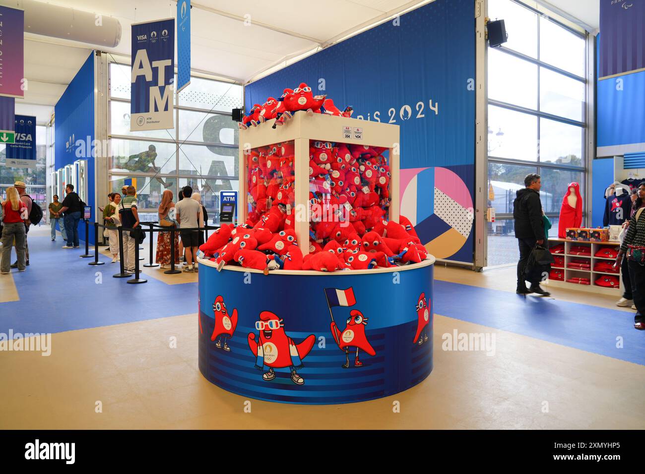 Paris olympic games 2024 mascot hi-res stock photography and images - Alamy
