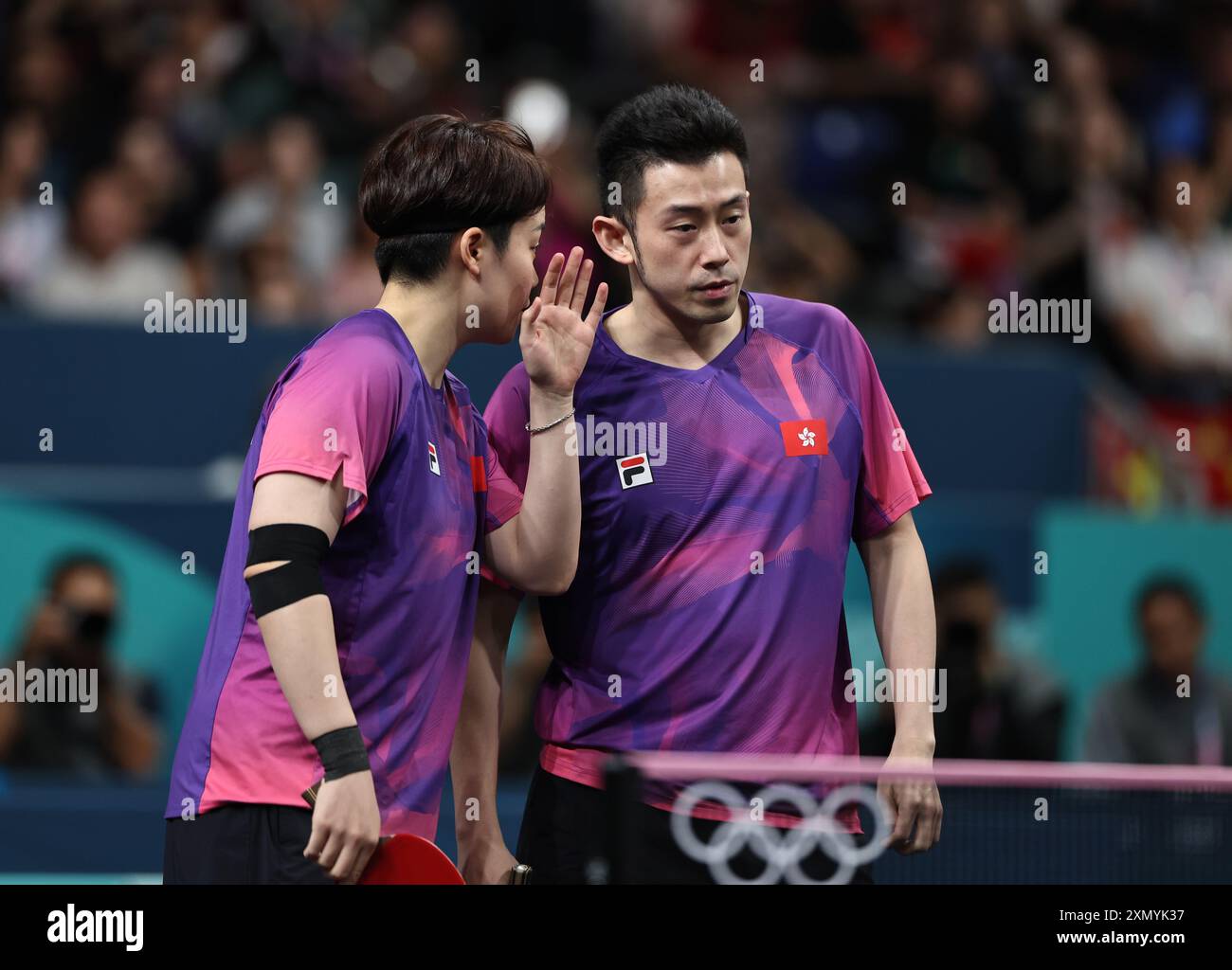 Paris, France. 30th July, 2024. Wong Chun Ting (R)/Doo Hoi Kem of China ...