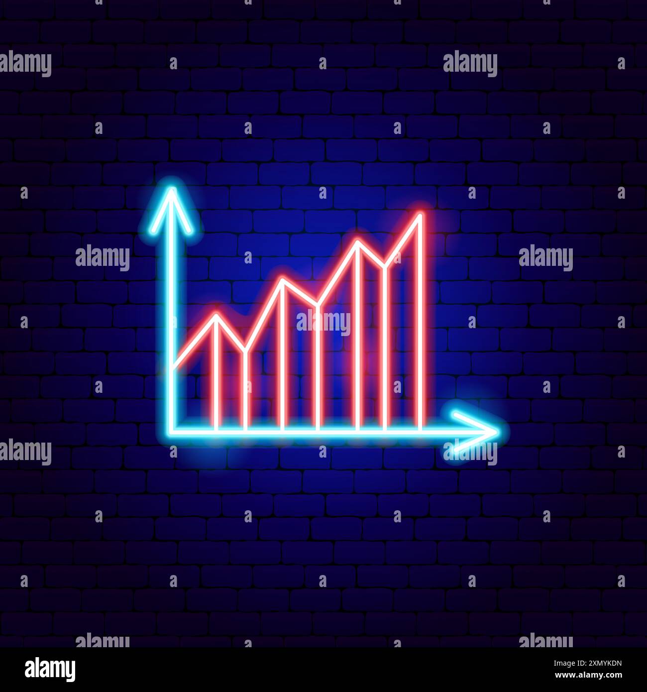 Volatility Graph Neon Sign Stock Vector Image & Art - Alamy