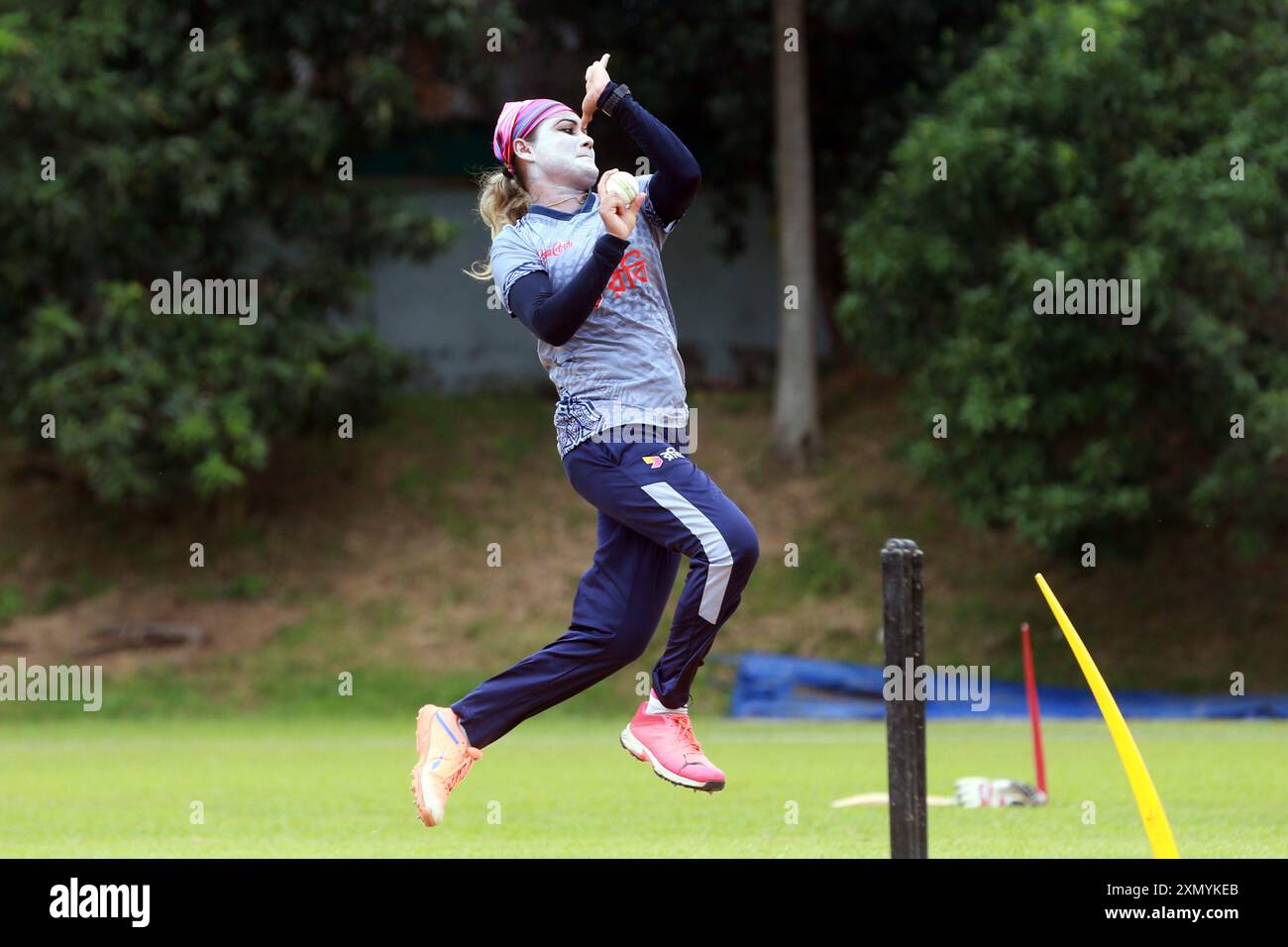 Bangladeshi fast bowler Jahanara Alam is seen Bangladesh Women’s ...