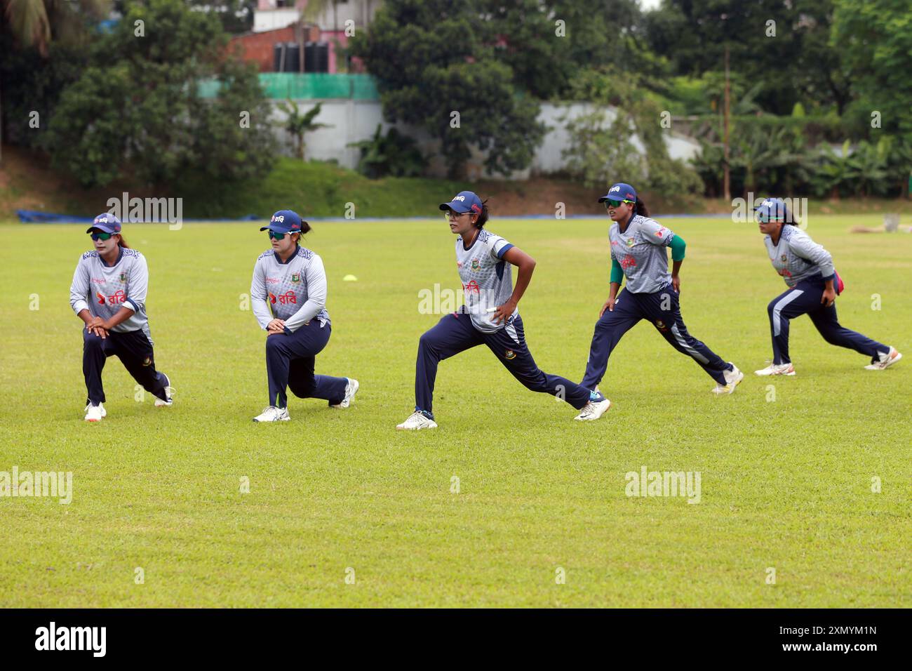Bangladesh Women’s cricket team attends practice at Bangladesh Krira Shikkha Protishtan Ground-4 ...