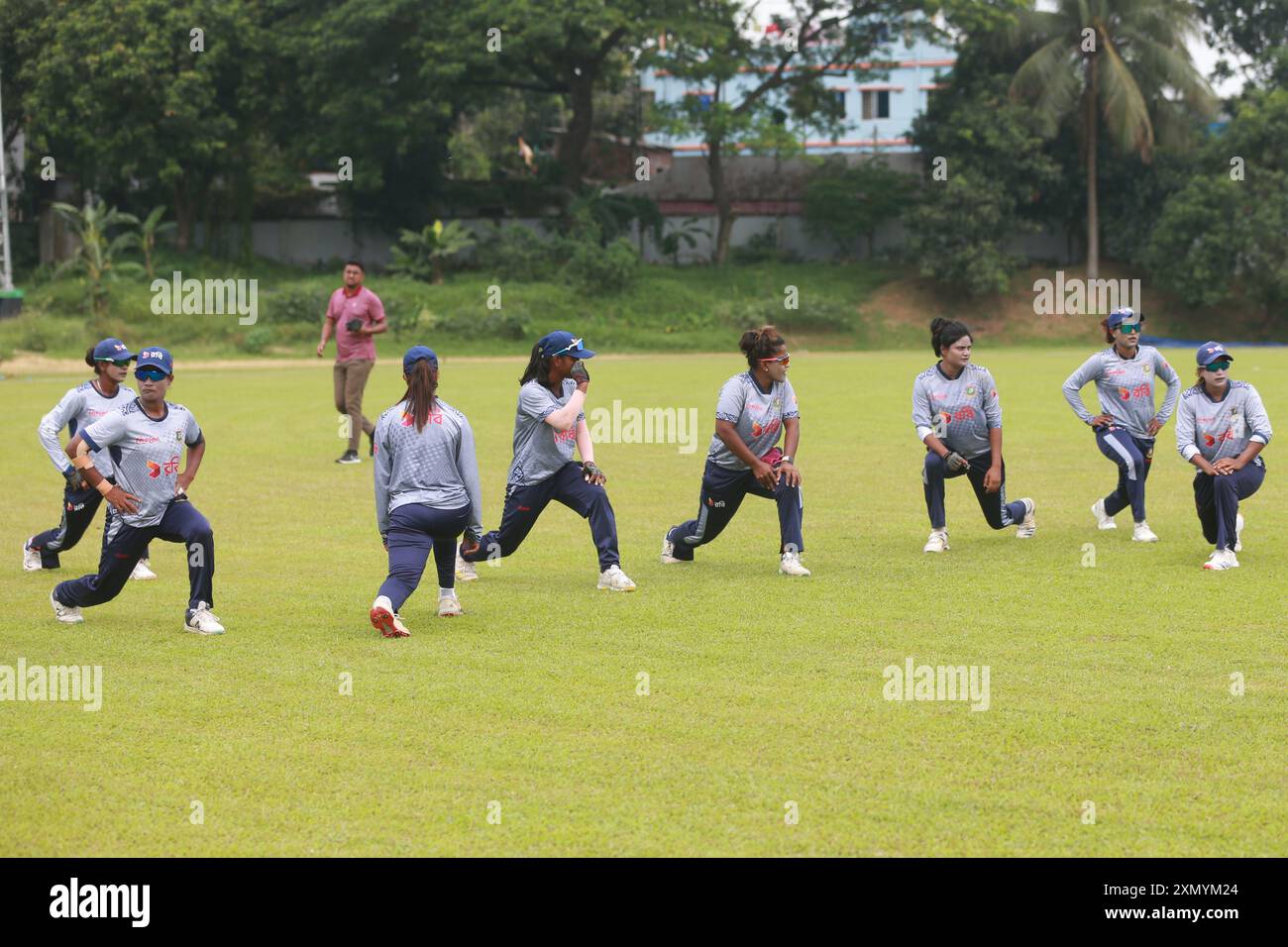 Bangladesh Women’s cricket team attends practice at Bangladesh Krira Shikkha Protishtan Ground-4 ...
