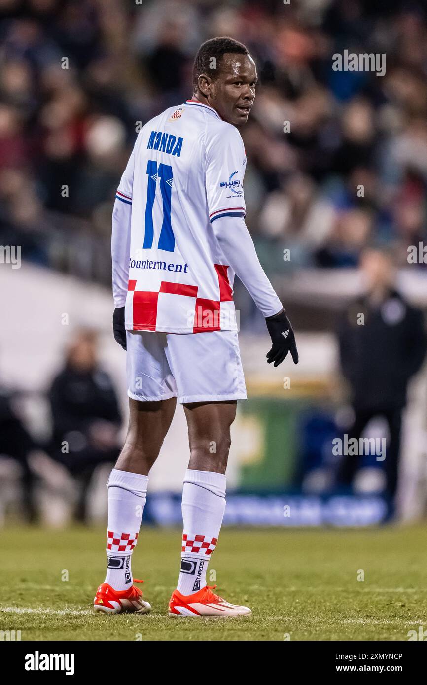 Canberra, Australia; 30th July 2024: Phakedi Manda of O'Connor Knights ...