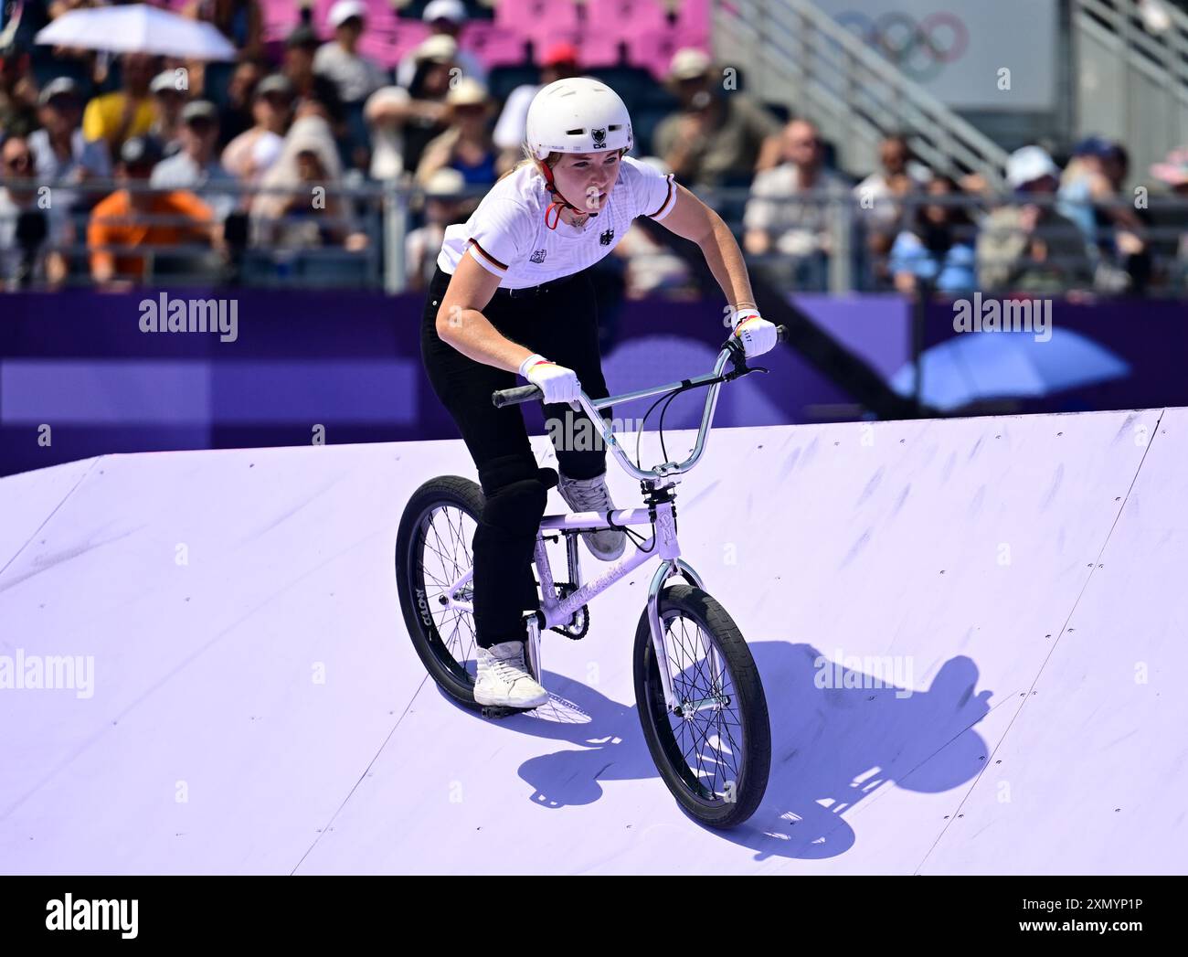 Versailles, France. 30th July, 2024. Olympia, Paris 2024, Cycling, BMX ...