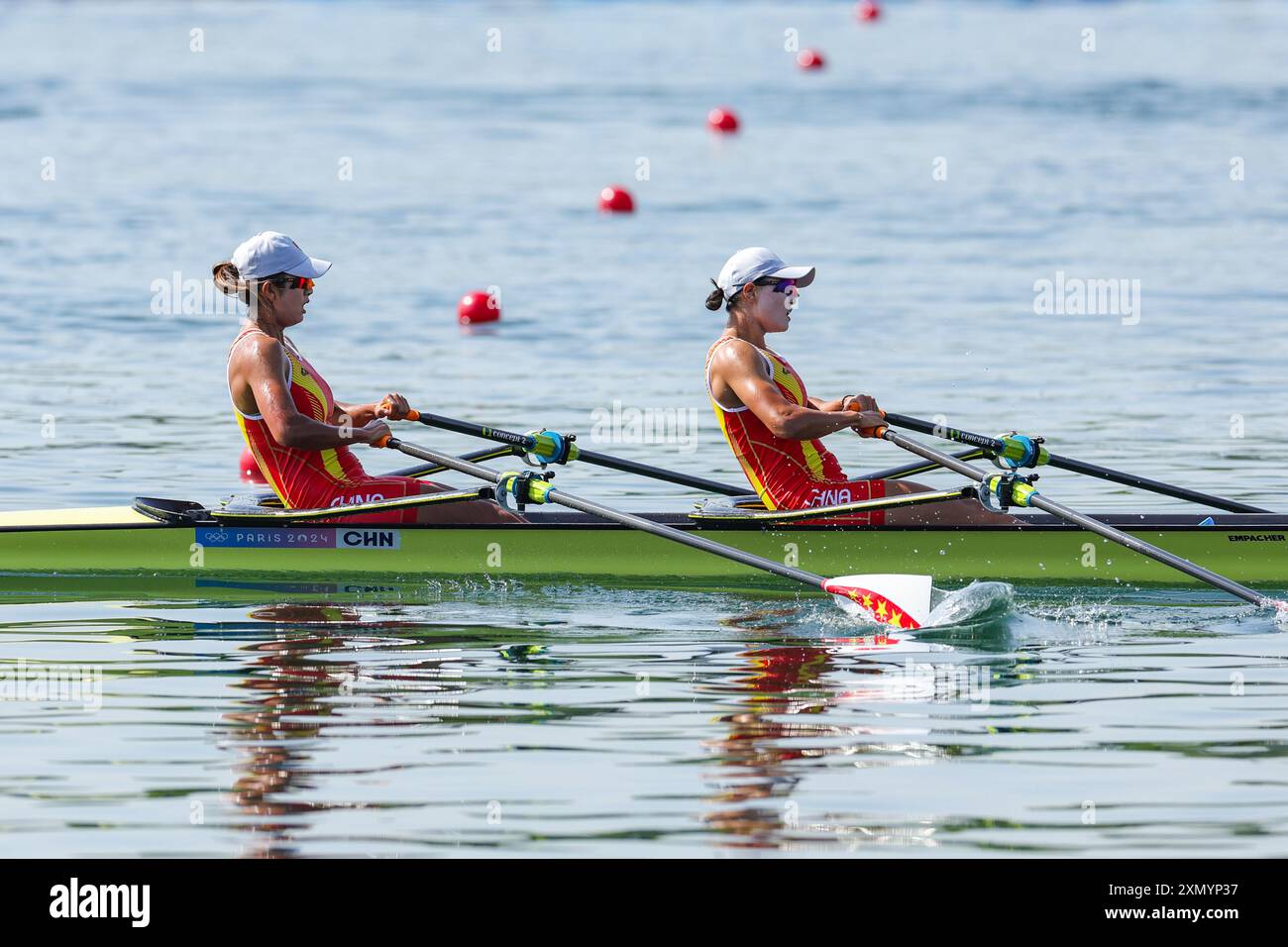 Vaires Sur Marne. 30th July, 2024. Shen Shuangmei/Lu Shiyu(L) of China ...