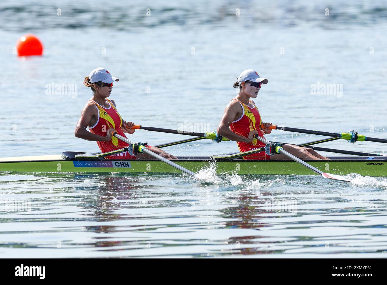 Vaires Sur Marne. 30th July, 2024. Shen Shuangmei/Lu Shiyu(L) of China ...