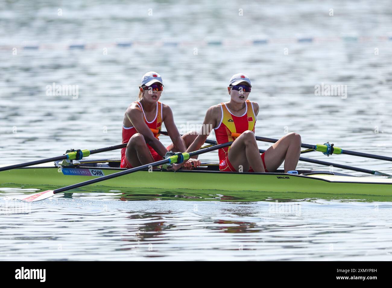 Vaires Sur Marne. 30th July, 2024. Shen Shuangmei/Lu Shiyu(L) of China ...