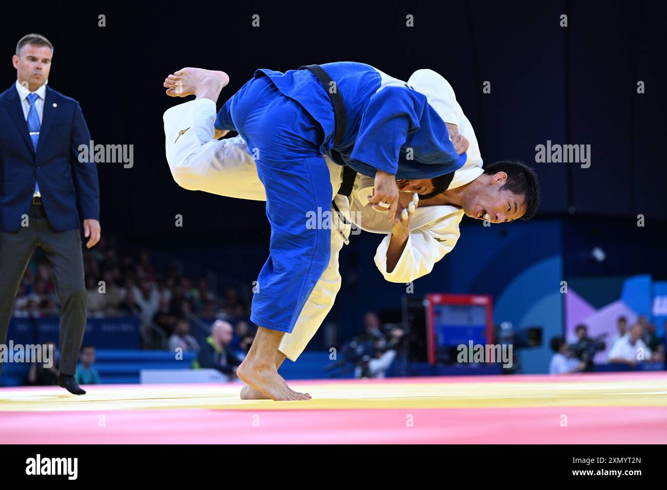 Paris, France. Credit: MATSUO. 30th July, 2024. Takanori Nagase (JPN) Judo : Men's -81kg ...