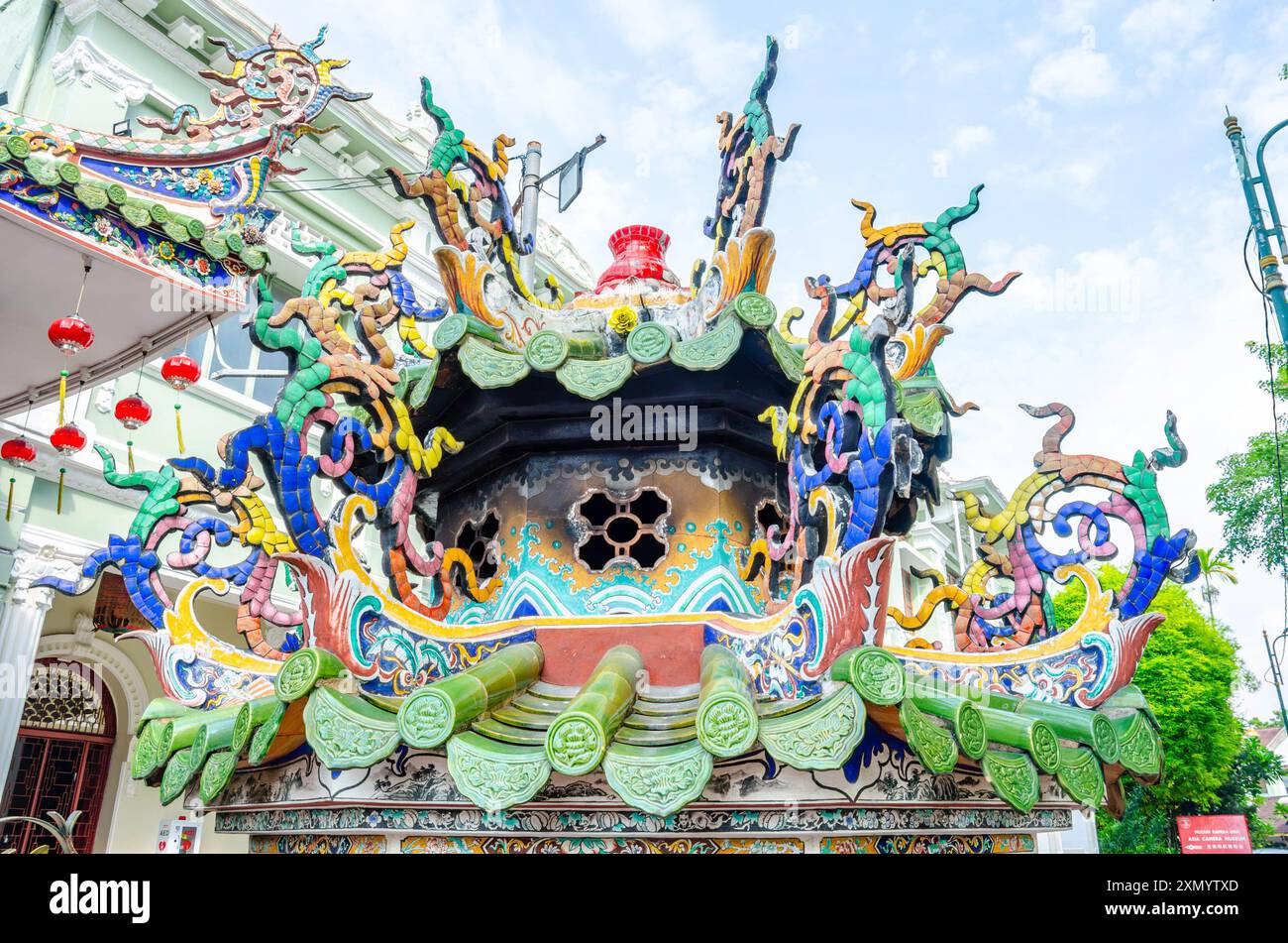 The Yap Ancestral Temple on Armenian Street in George Town, Penang ...