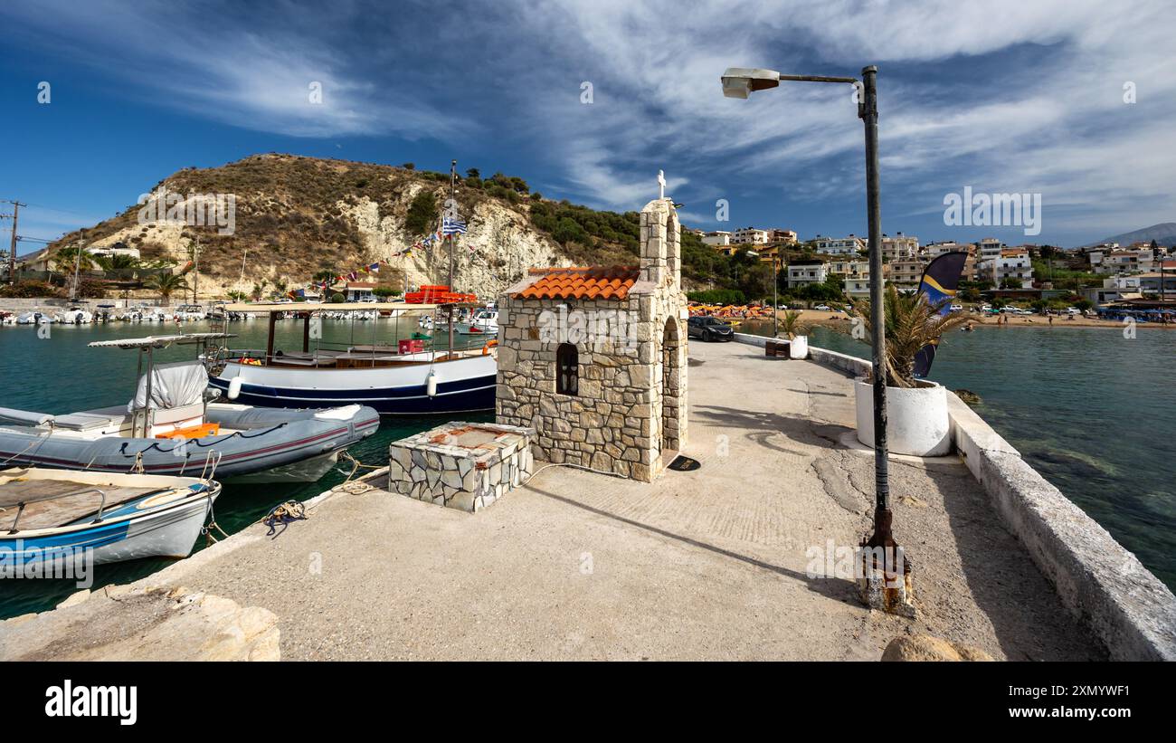 Harbour kalyves crete greece hi-res stock photography and images - Alamy