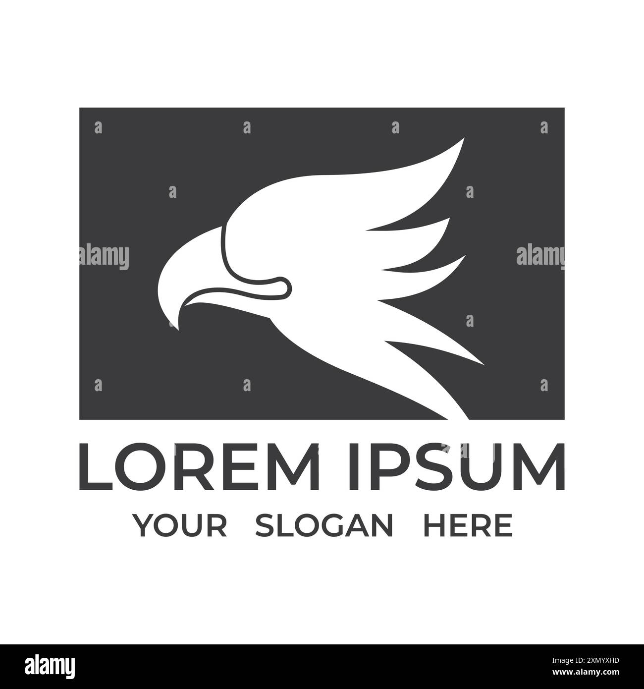 Eagle logo vector illustrations design icon symbols Stock Vector Image ...